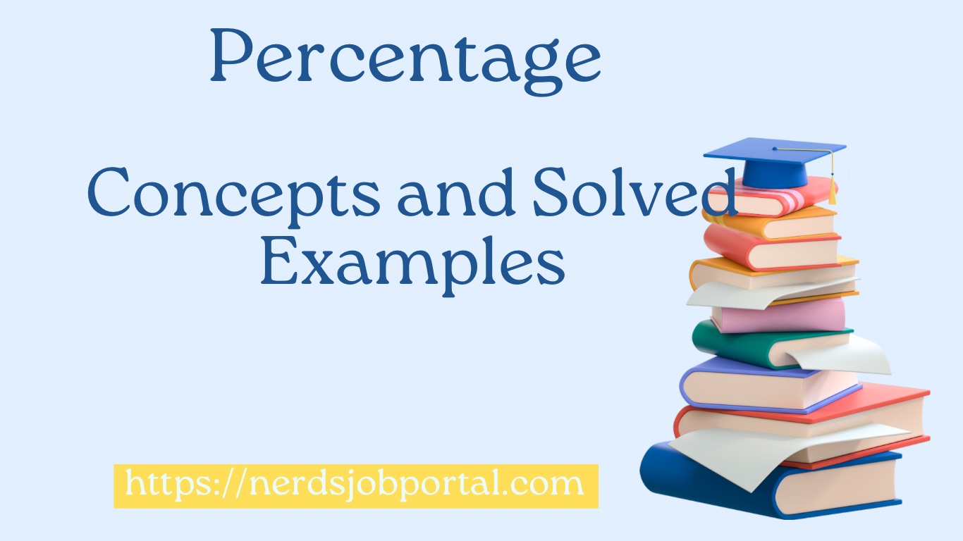Percentage Problems for Competitive Exams